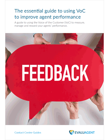 The essential guide to using VoC to improve agent performance