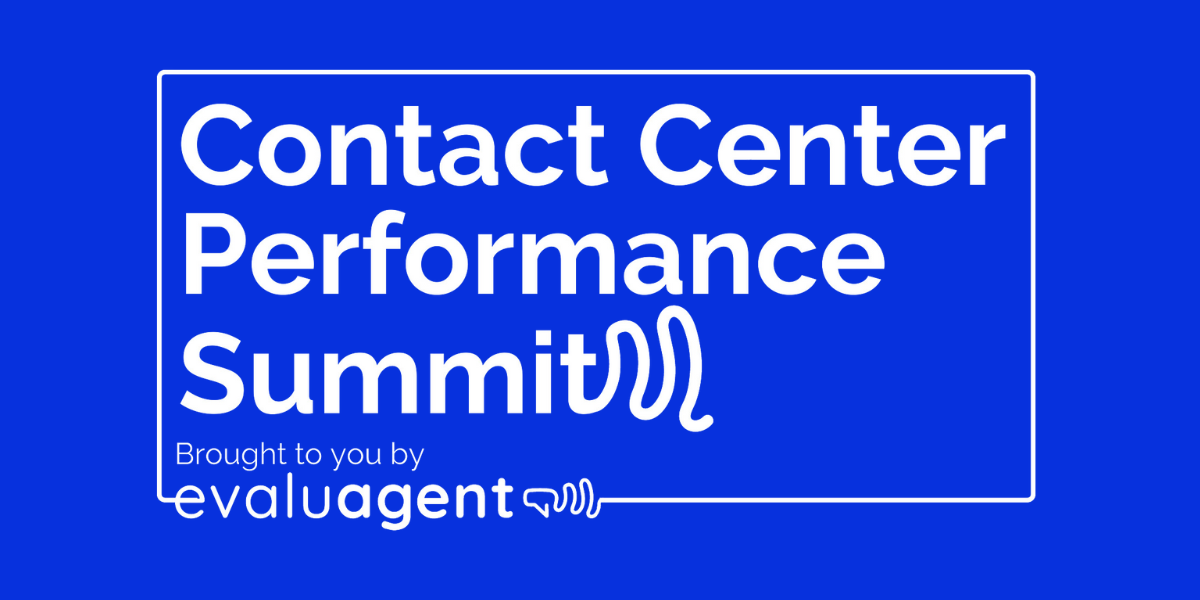 Contact Center Performance Summit 2024 | 16 October | by evaluagent